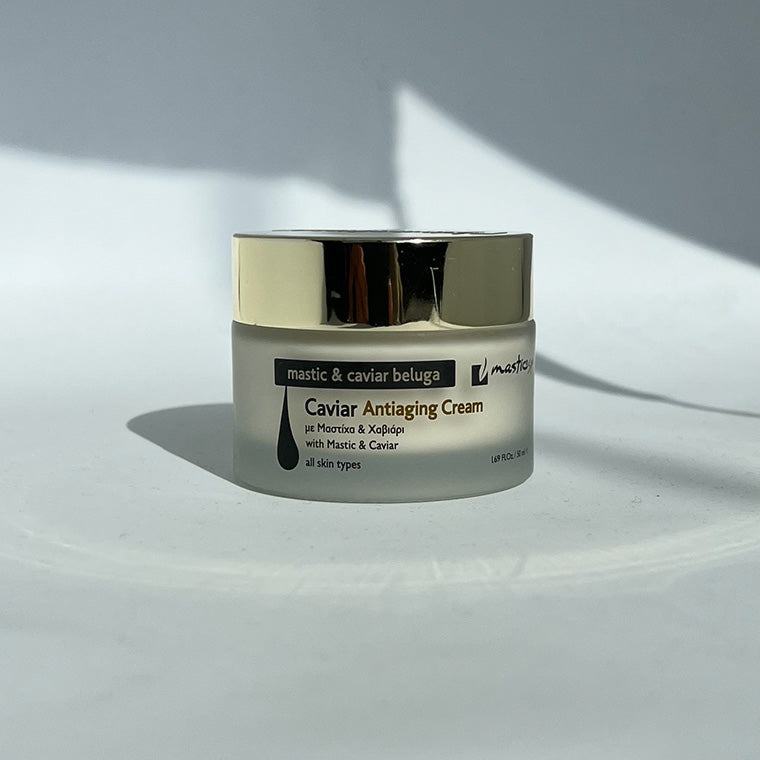Caviar Antiaging Cream | with Chios mastic & caviar beluga – Mastic Spa
