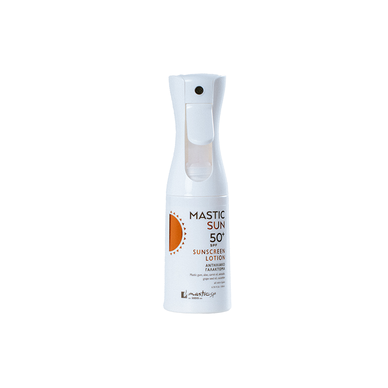 MASTIC SUN | New sunscreen range with natural filters - Mastic Spa